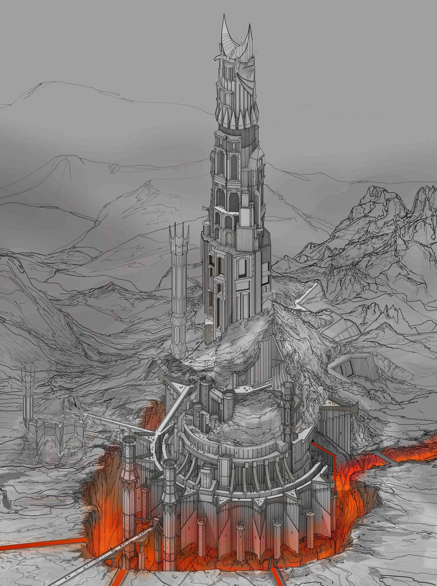 Barad - Dur – Peter Wheatcroft Art
